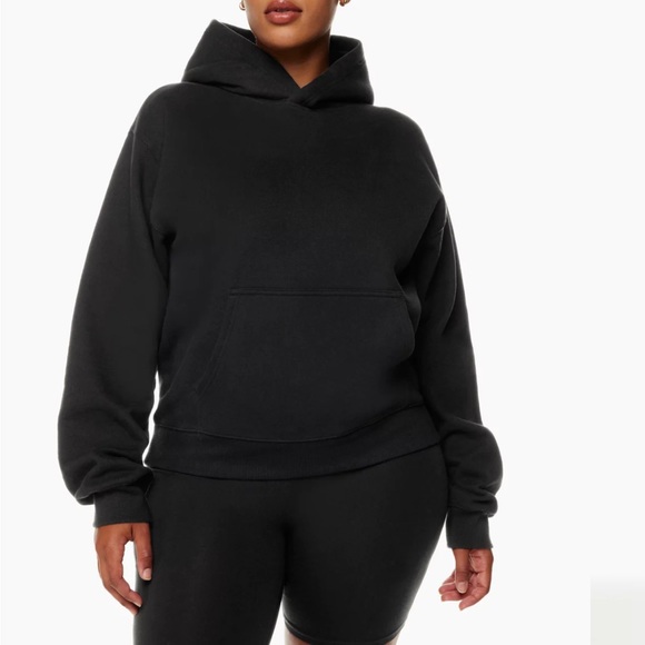 Aritzia | Tops | Aritzia Cozy Fleece Perfect Hoodie Black Xs | Poshmark